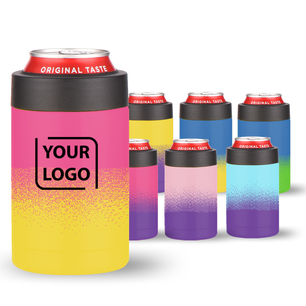 Custom Promotional Stainless Can Cooler for 12oz Beer Beverage Can from ...